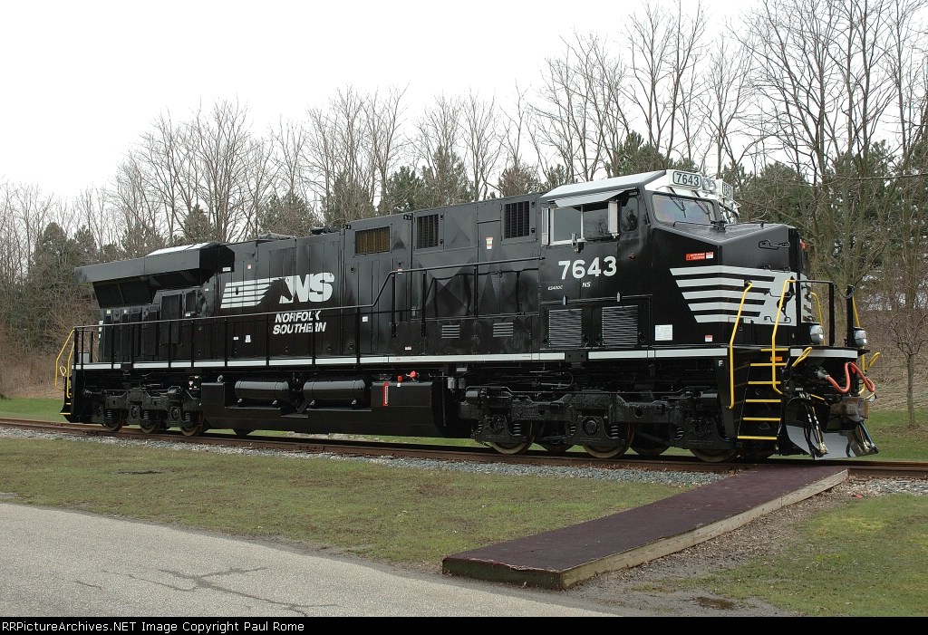 New NS 7643, GE ES40DC, is ready to be delivered at the GE Plant